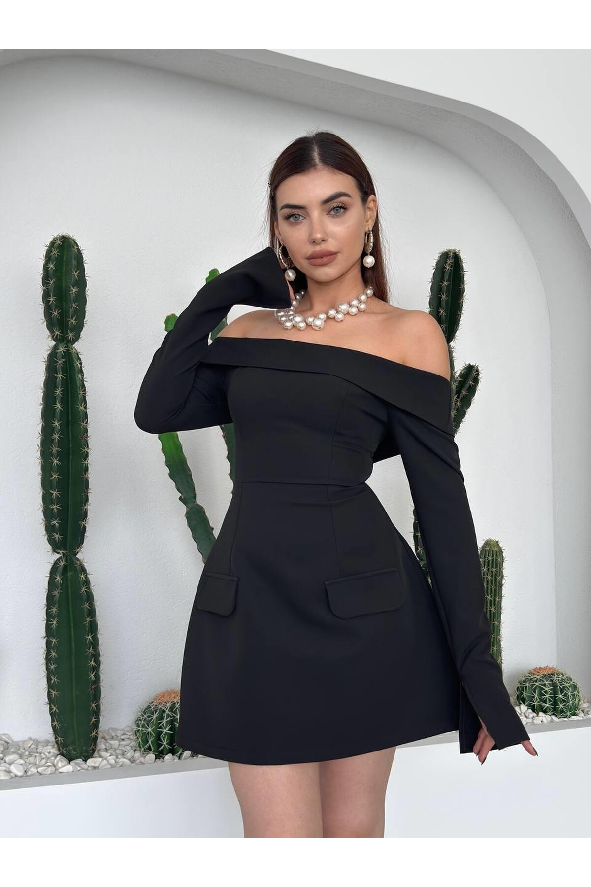 Devru Straplez Elbise