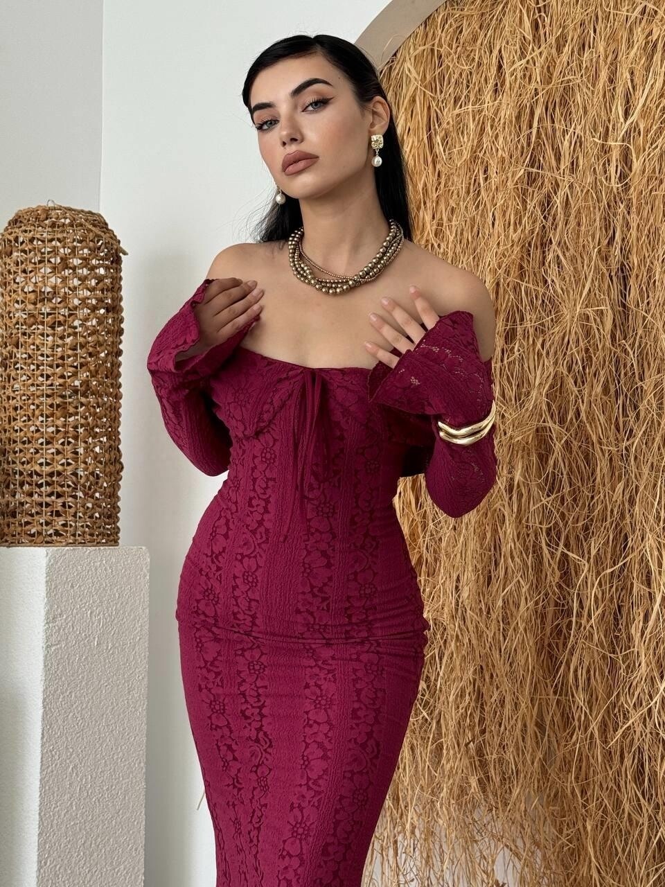 Maya Straplez Elbise